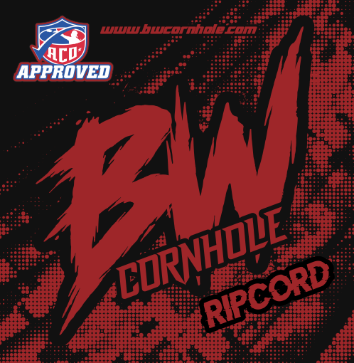 Ripcord "Red halftone" | BW Cornhole